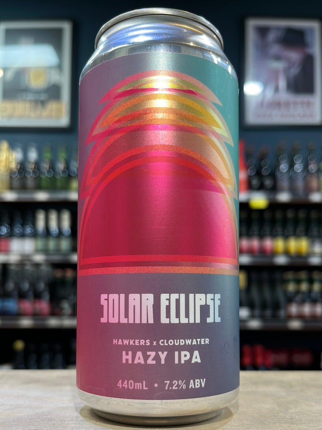 Hawkers Solar Eclipse Collab Hazy IPA 440ml Can – Purvis Beer