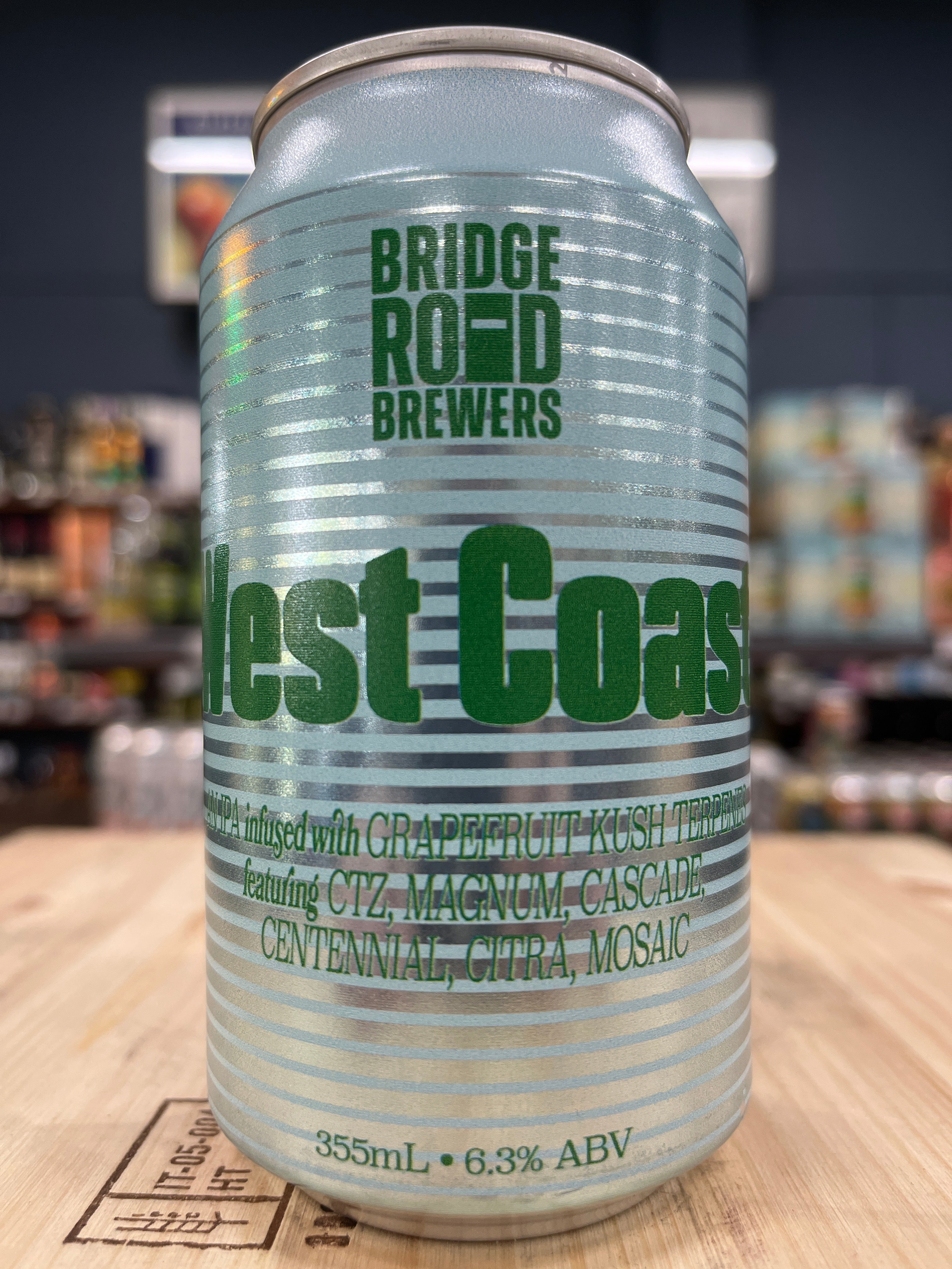 Bridge Road West Coast IPA 355ml Can – Purvis Beer