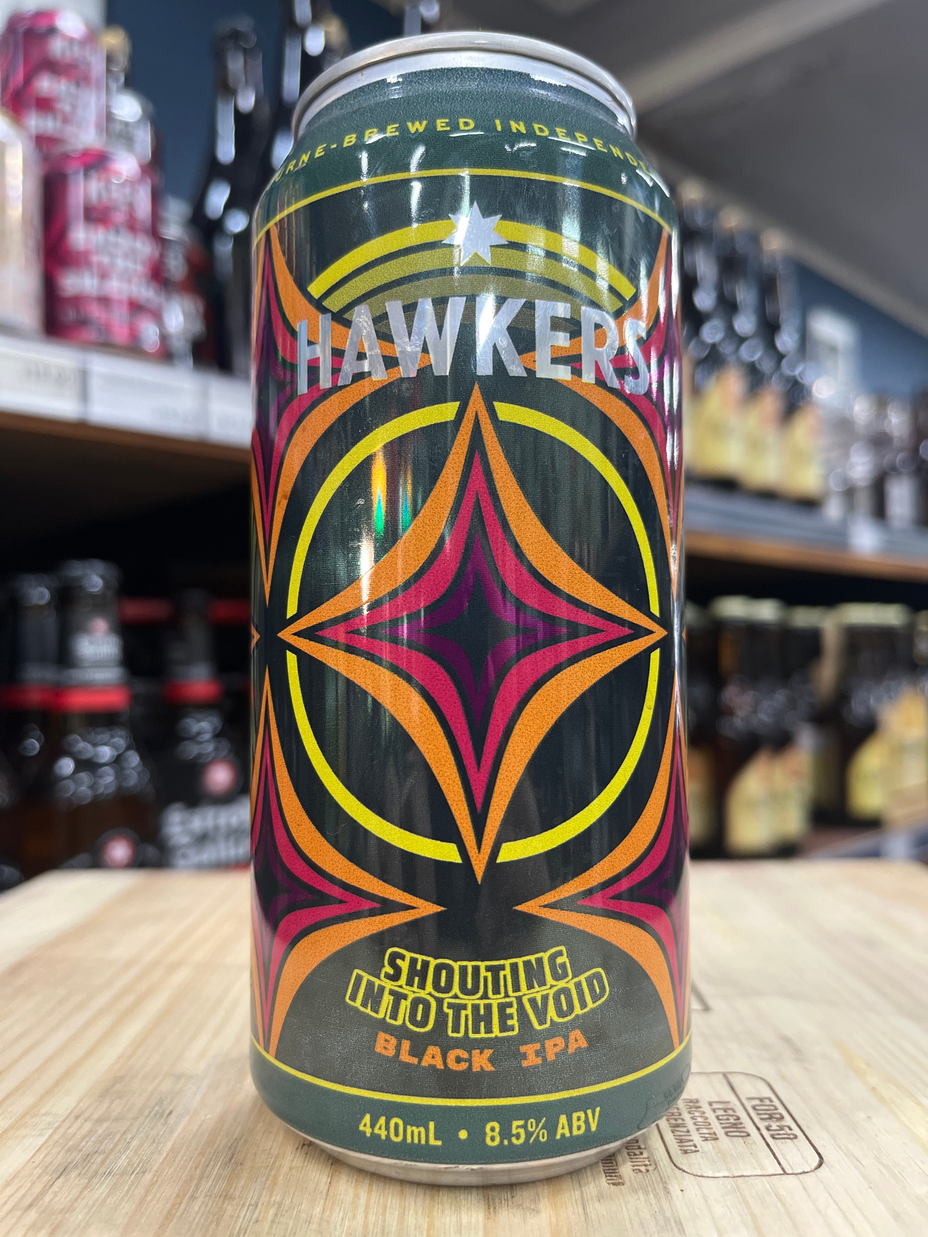 Hawkers Shouting Into The Void Black IPA 440ml Can – Purvis Beer