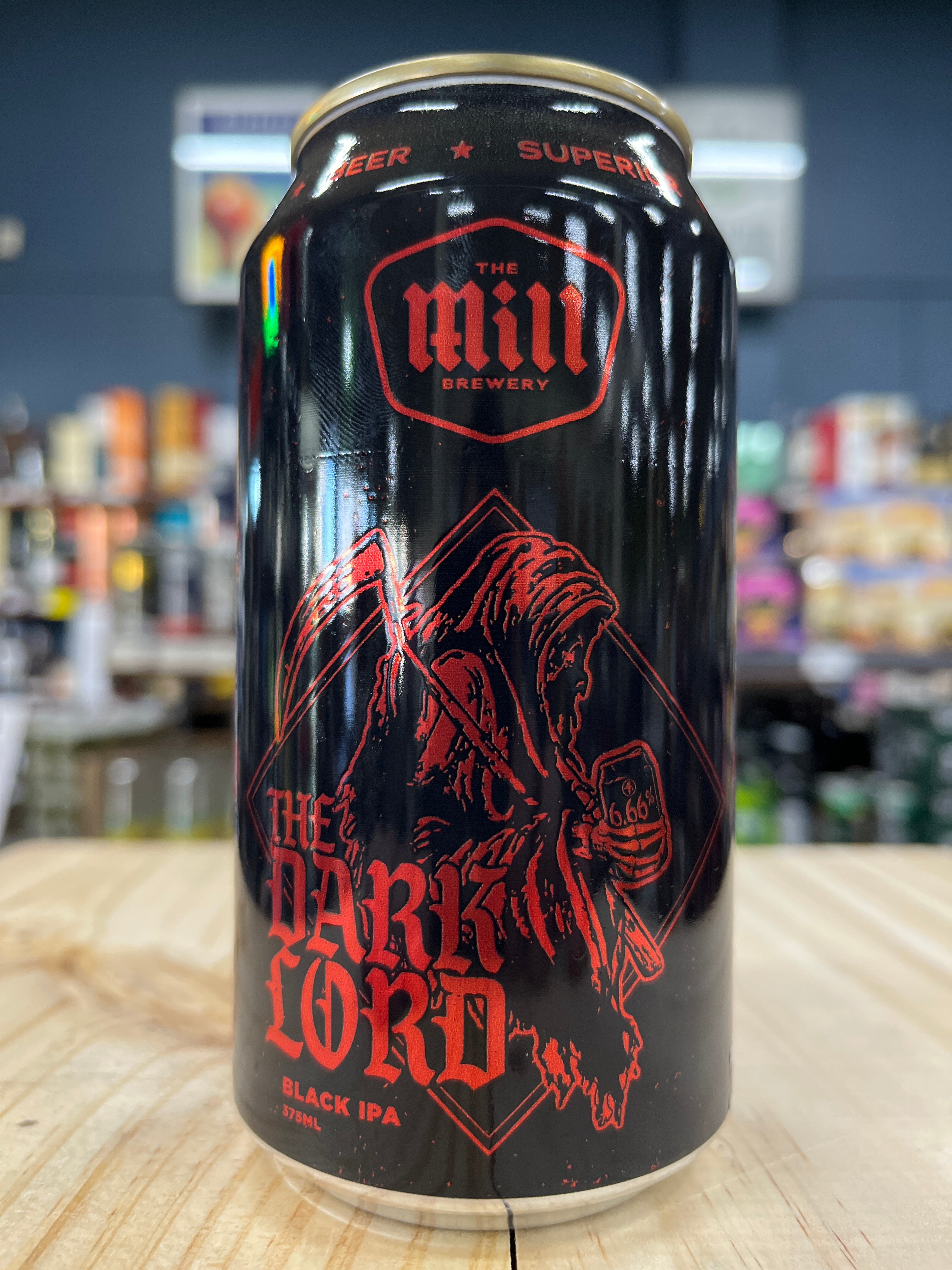 The Mill Dark Lord Black IPA 375ml Can – Purvis Beer