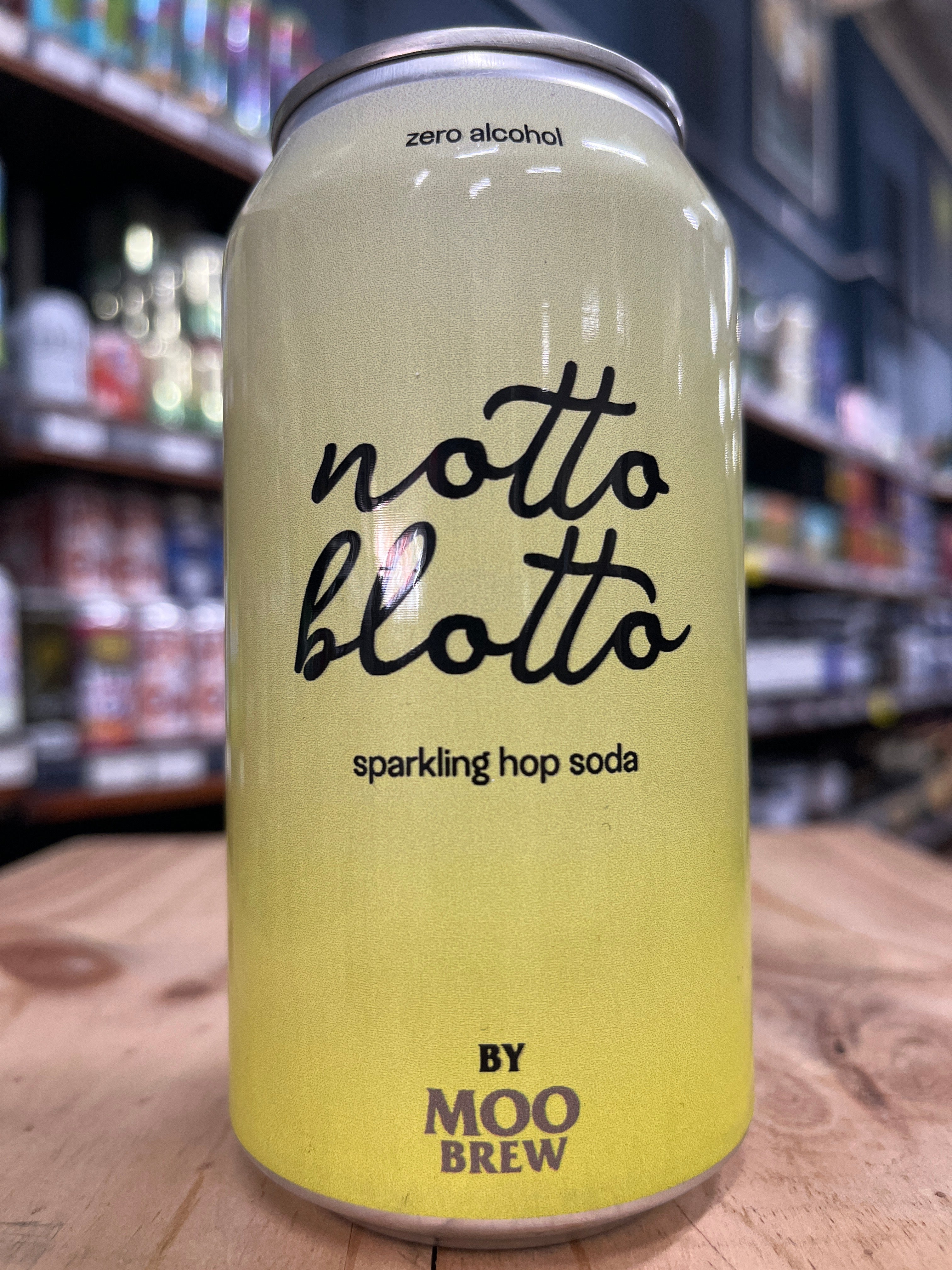 Moo Brew Notto Blotto Sparkling Hop Soda 375ml Can – Purvis Beer