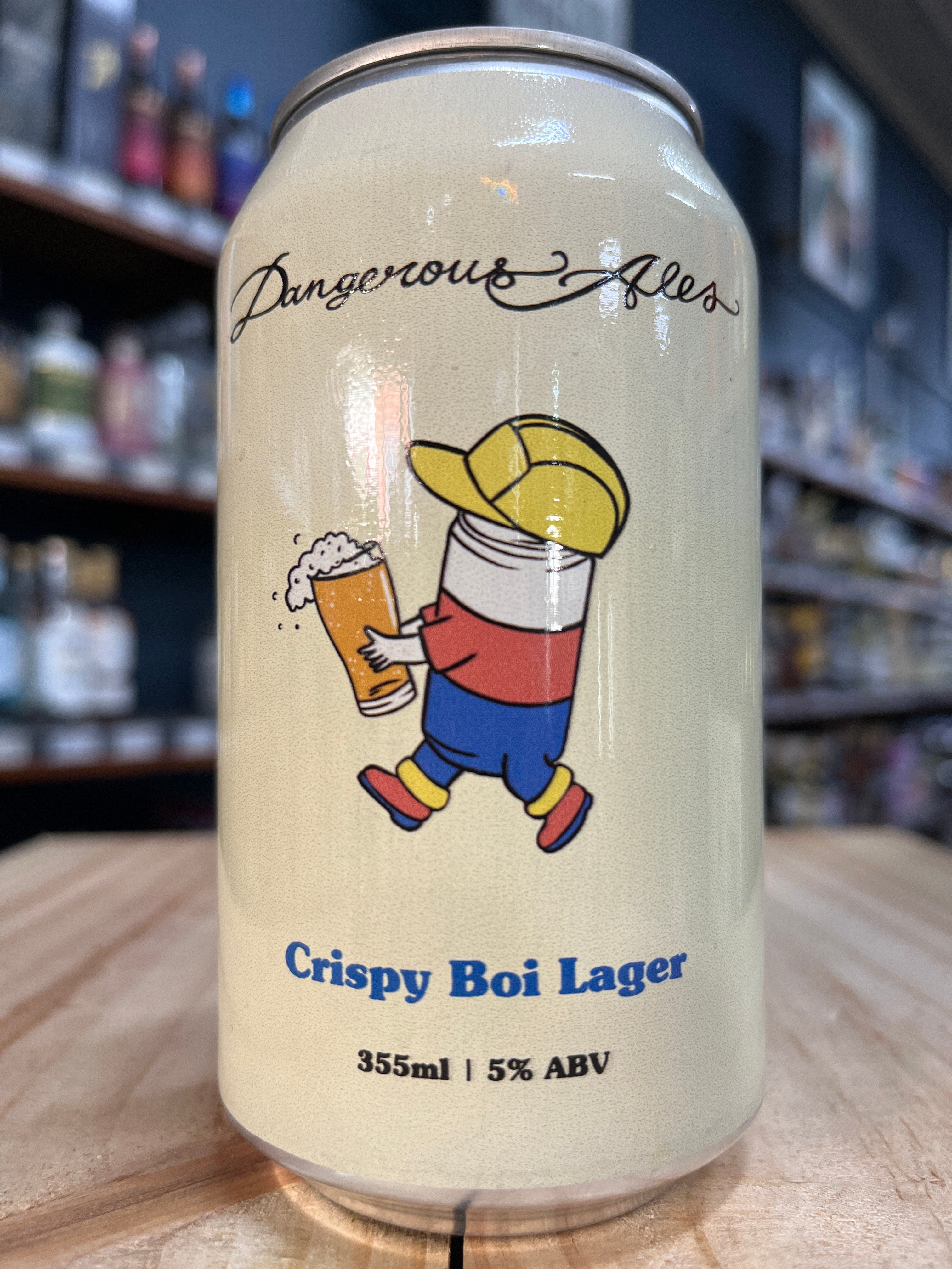 Dangerous Ales Crispy Boi Lager 355ml Can – Purvis Beer