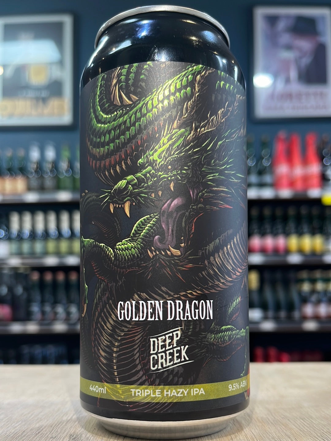 Deep Creek Golden Dragon Triple Hazy IPA 440ml Can – Purvis Beer