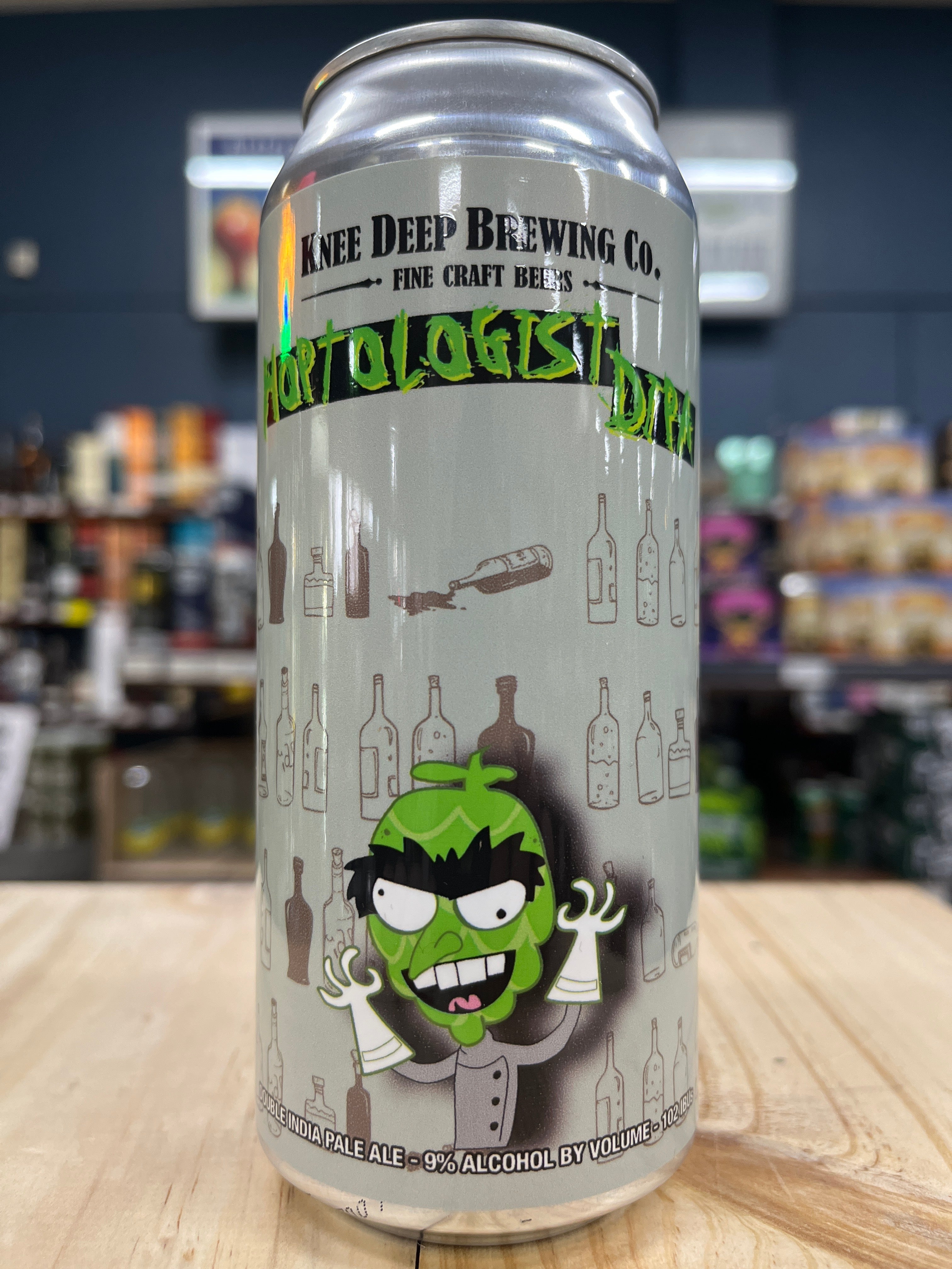 Knee Deep Hoptologist Double IPA 473ml Can – Purvis Beer