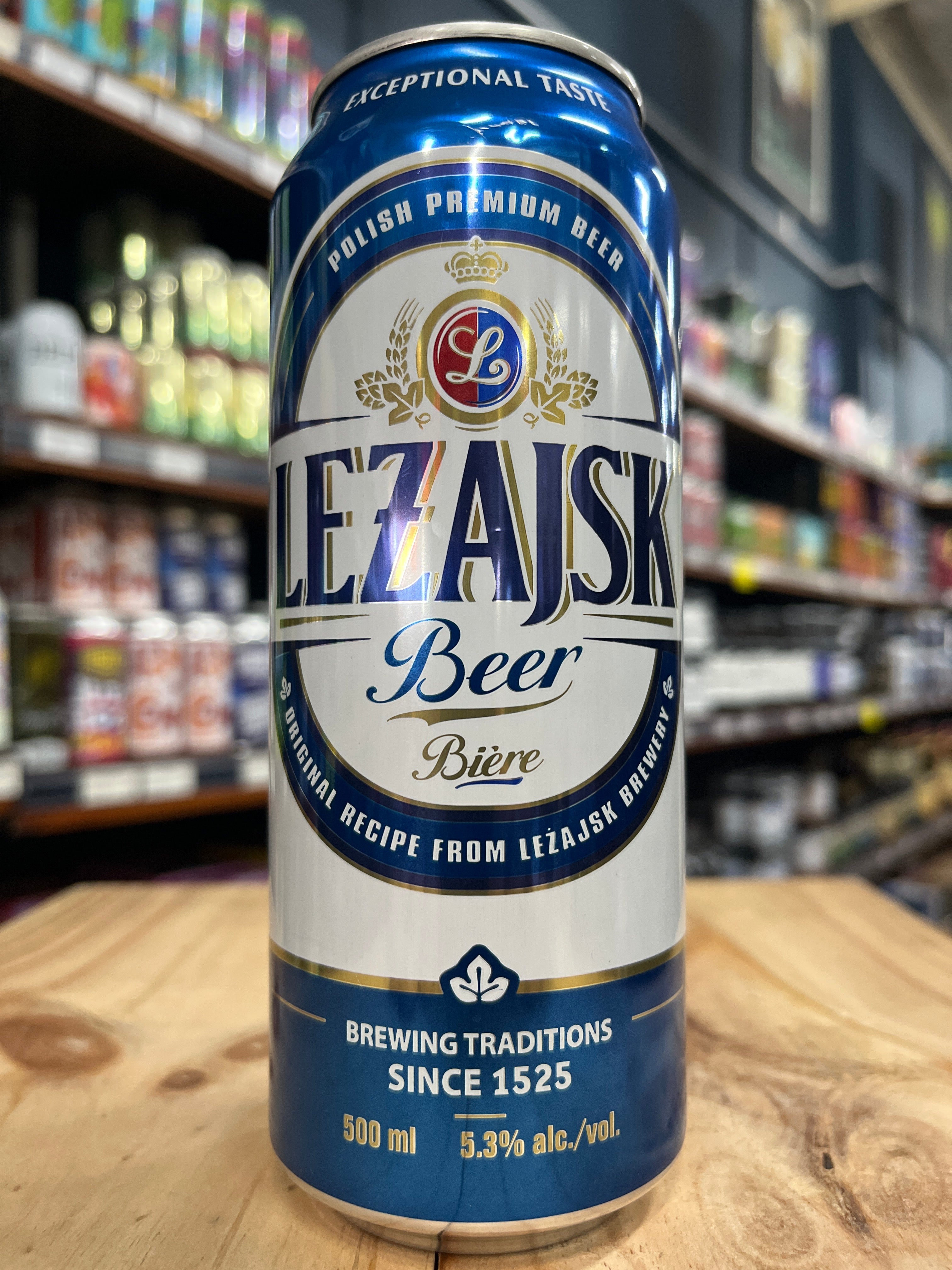 Lezajsk Premium Lager 500ml Can – Purvis Beer
