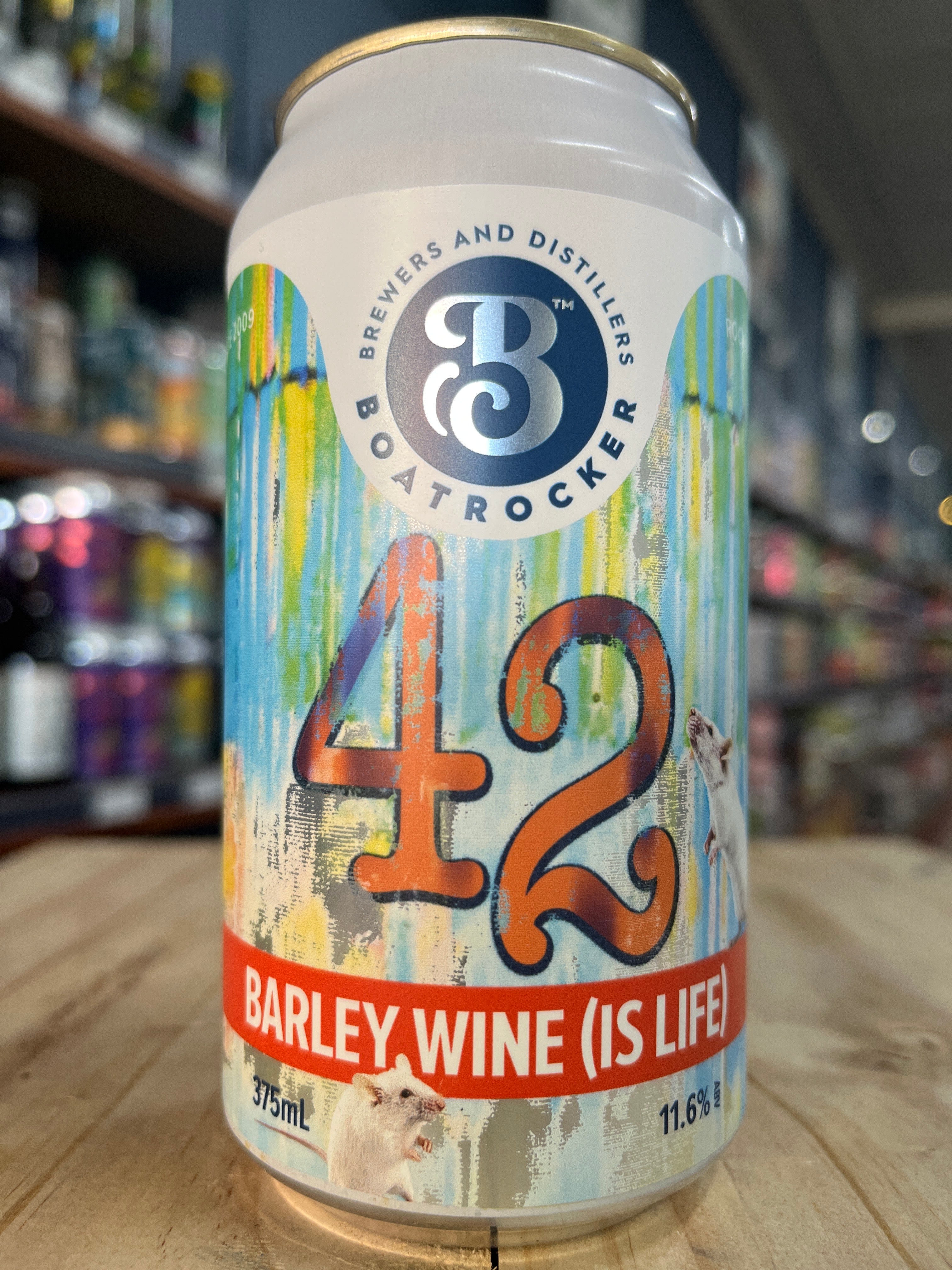Boatrocker 42 Barleywine Is Life 375ml Can – Purvis Beer