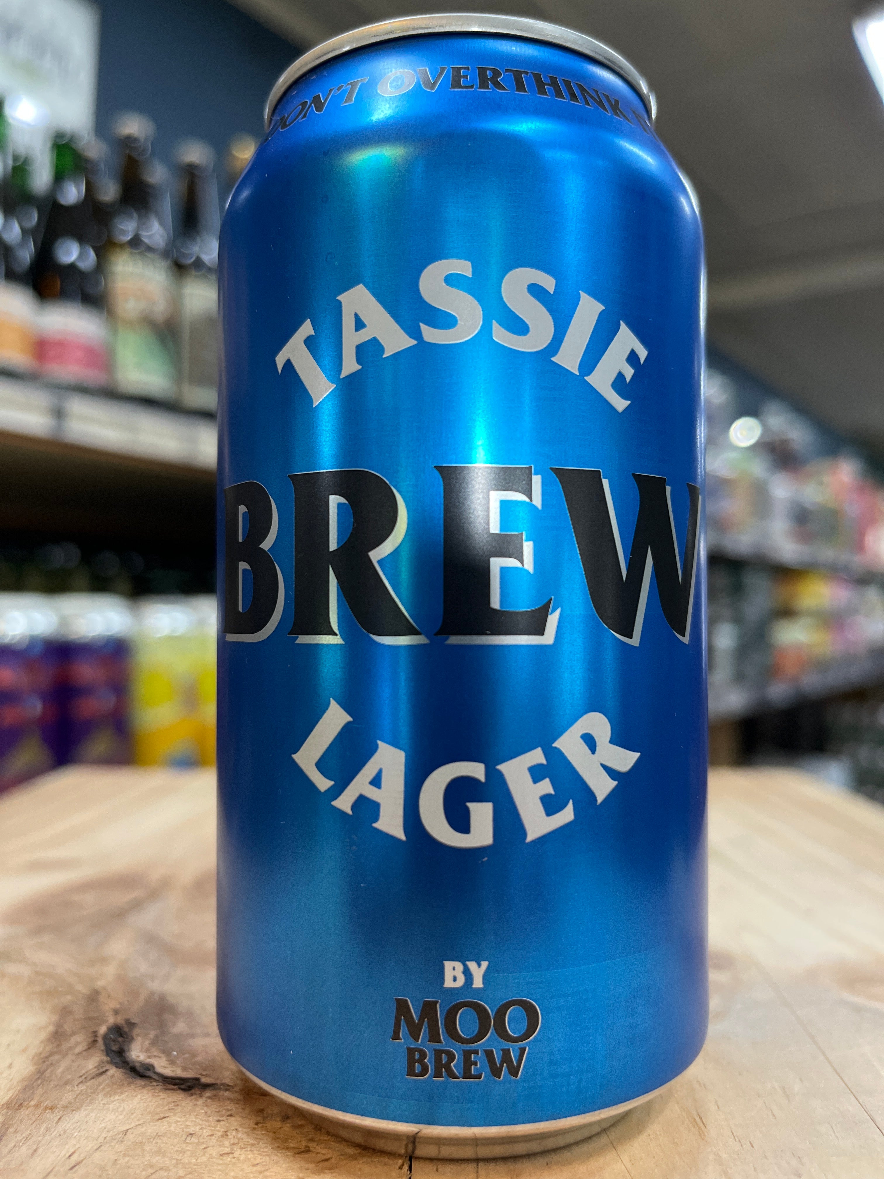 Moo Brew Tassie Lager 375ml Can – Purvis Beer