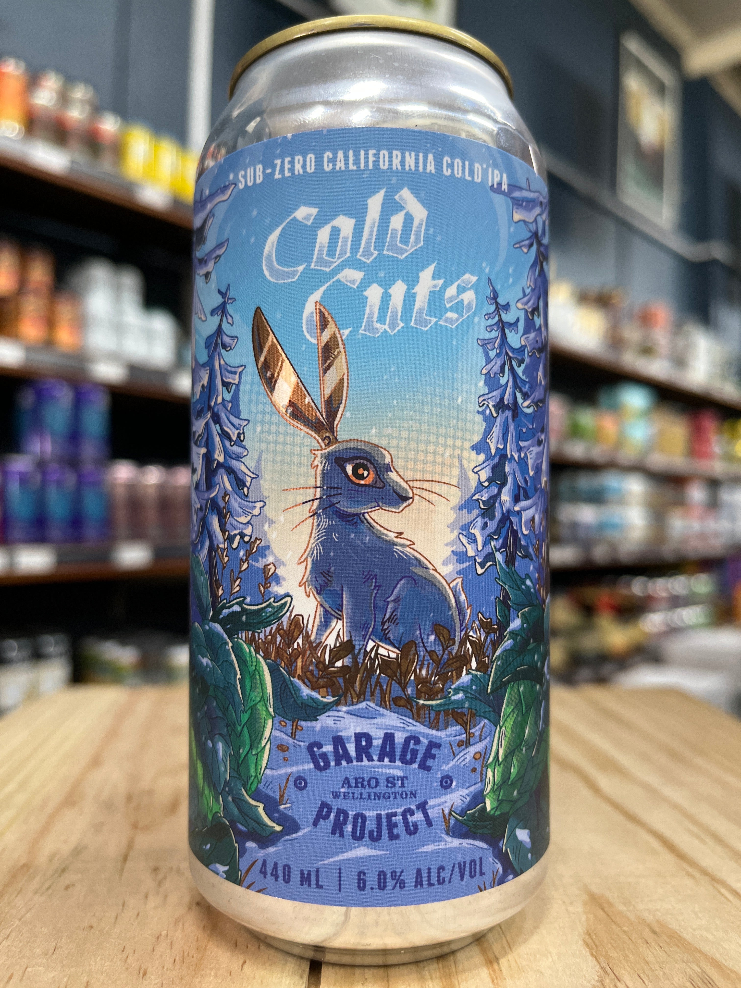 Garage Project Cold Cuts Sub-Zero California Cold IPA 440ml Can ...