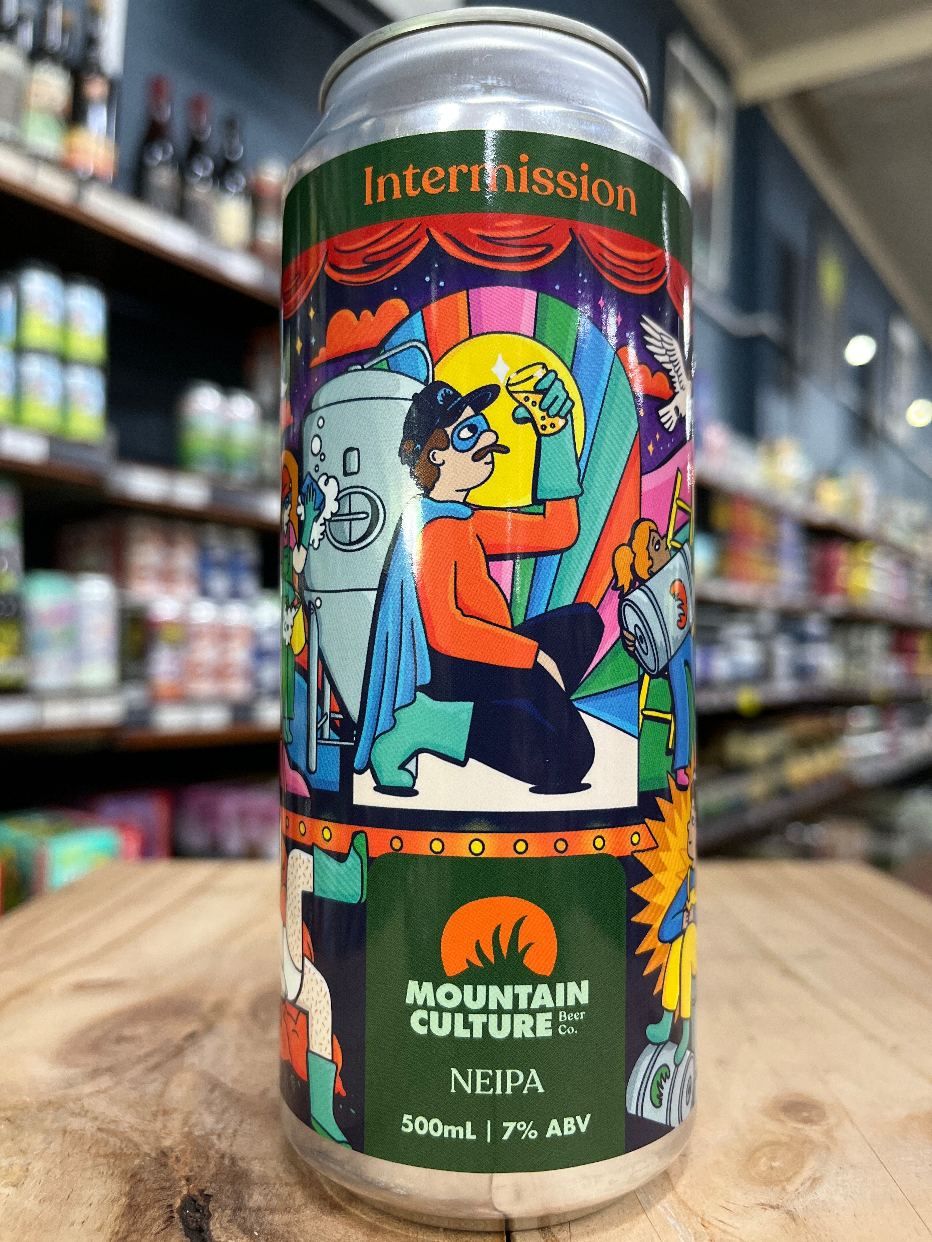 Mountain Culture Intermission NEIPA 500ml Can – Purvis Beer