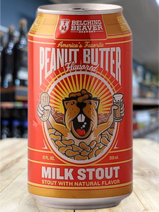 Belching Beaver Peanut Butter Milk Stout 355ml Can