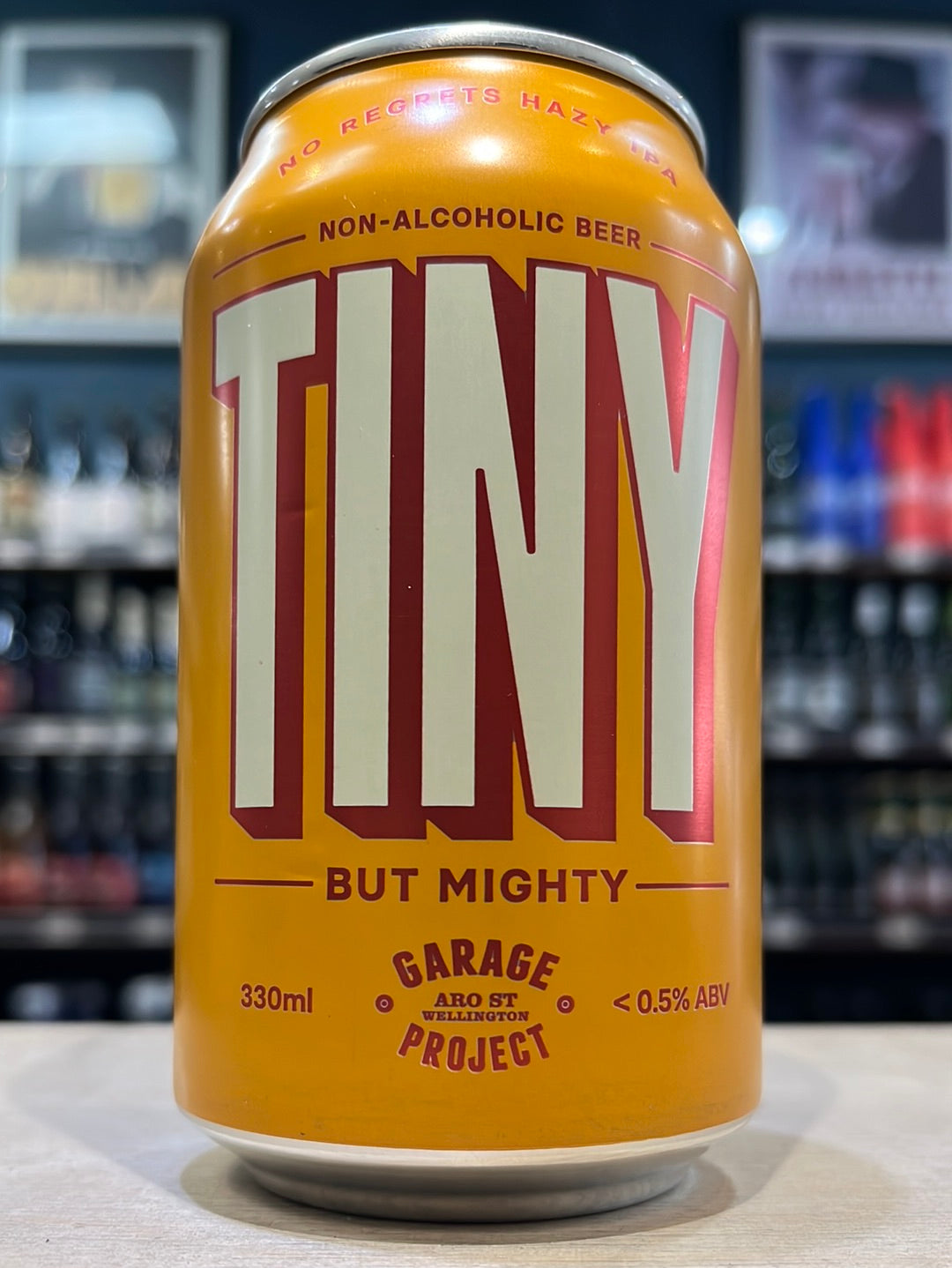 Garage Project Tiny Non-Alc Hazy IPA 330ml Can – Purvis Beer