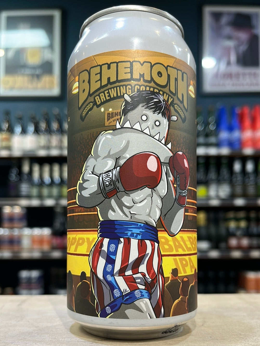 Behemoth Hoppy Balboa IPA 440ml Can – Purvis Beer