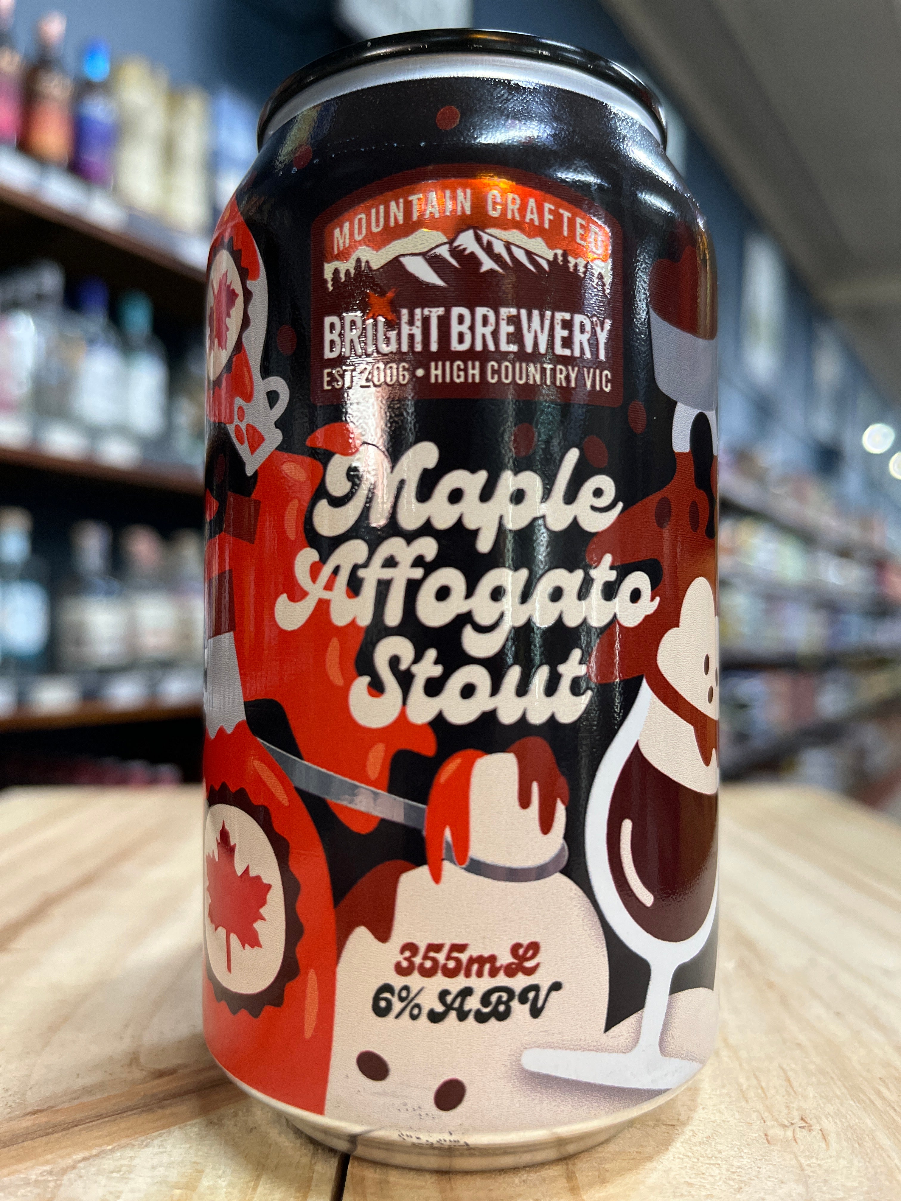 Bright Maple Affogato Stout 355ml Can – Purvis Beer