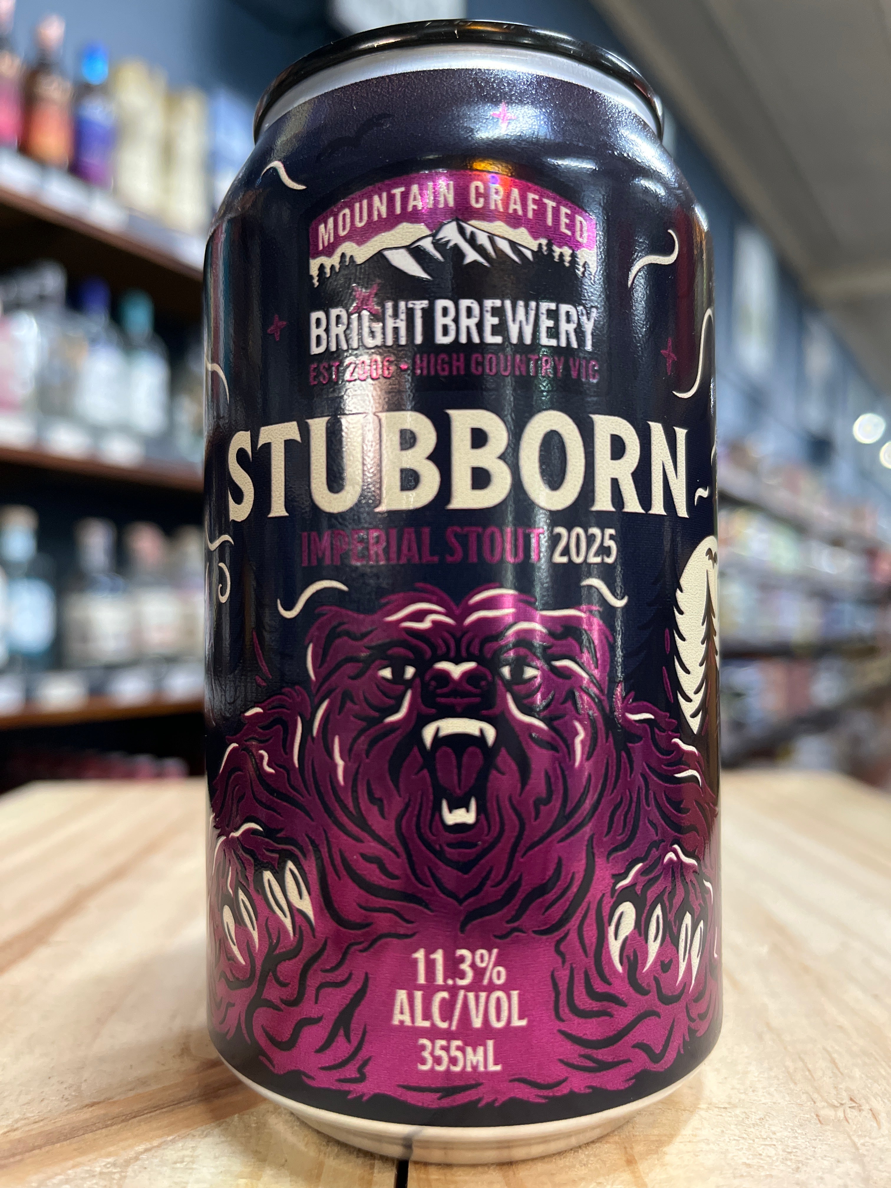 Bright Stubborn 2025 Imperial Stout 355ml Can – Purvis Beer
