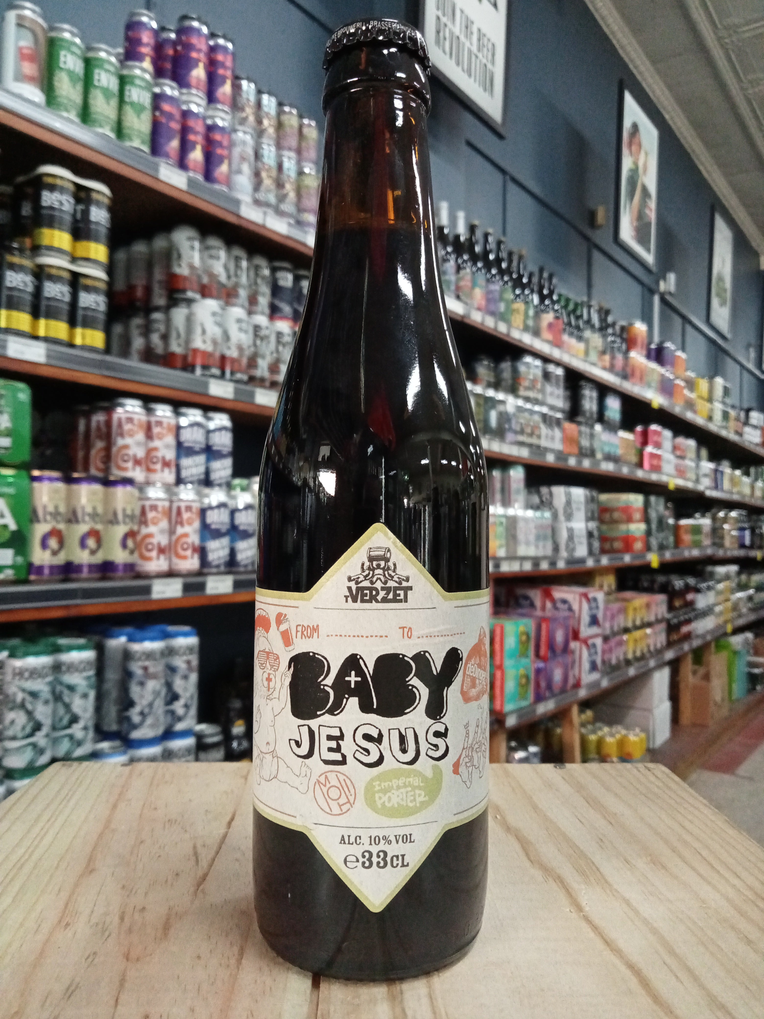 Verzet Baby Jesus Imperial Porter 330ml – Purvis Beer