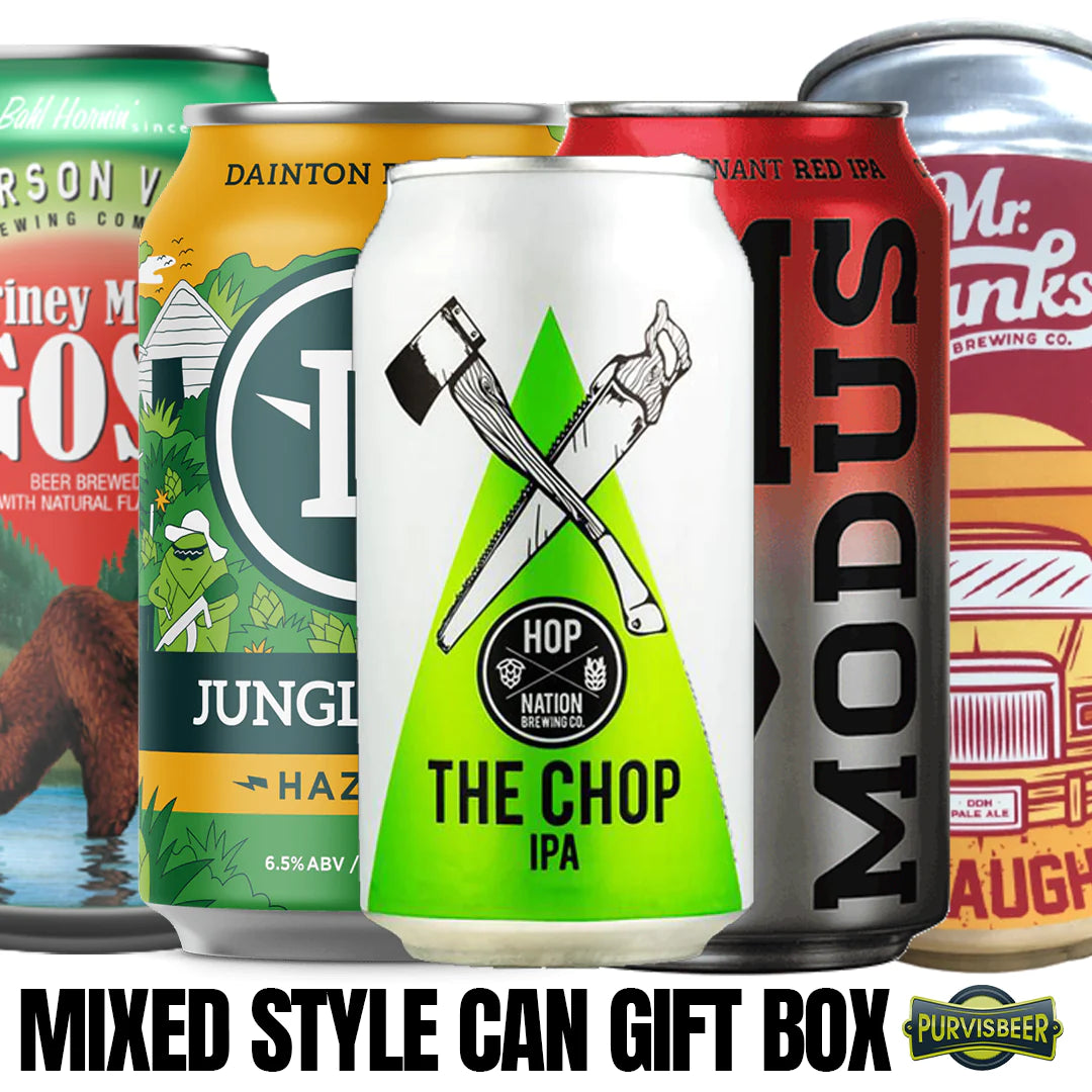 Mixed Style Can Gift Box 12 Can Box – Purvis Beer