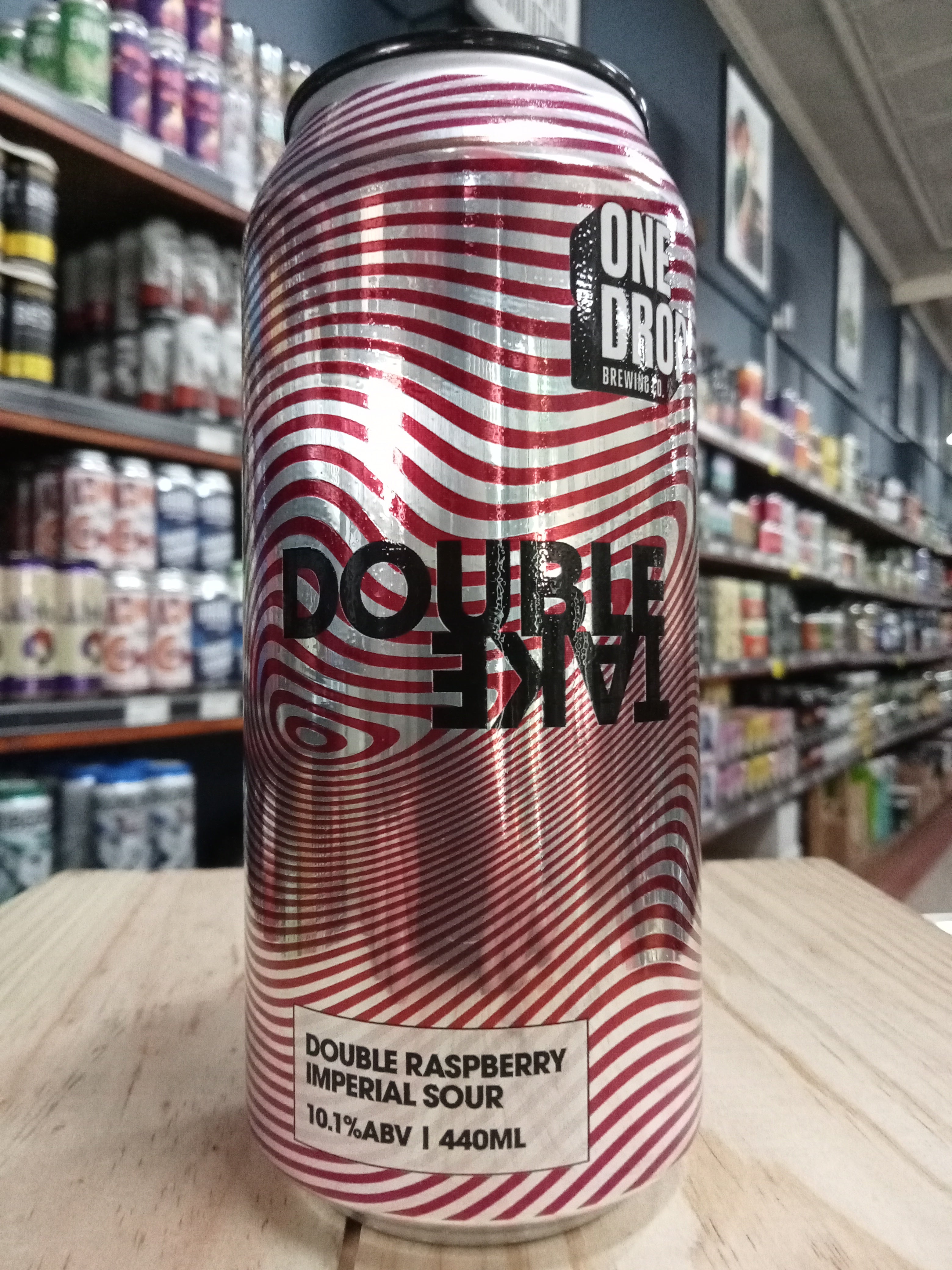 One Drop Double Take Double Raspberry Imperial Sour 440ml Can – Purvis Beer
