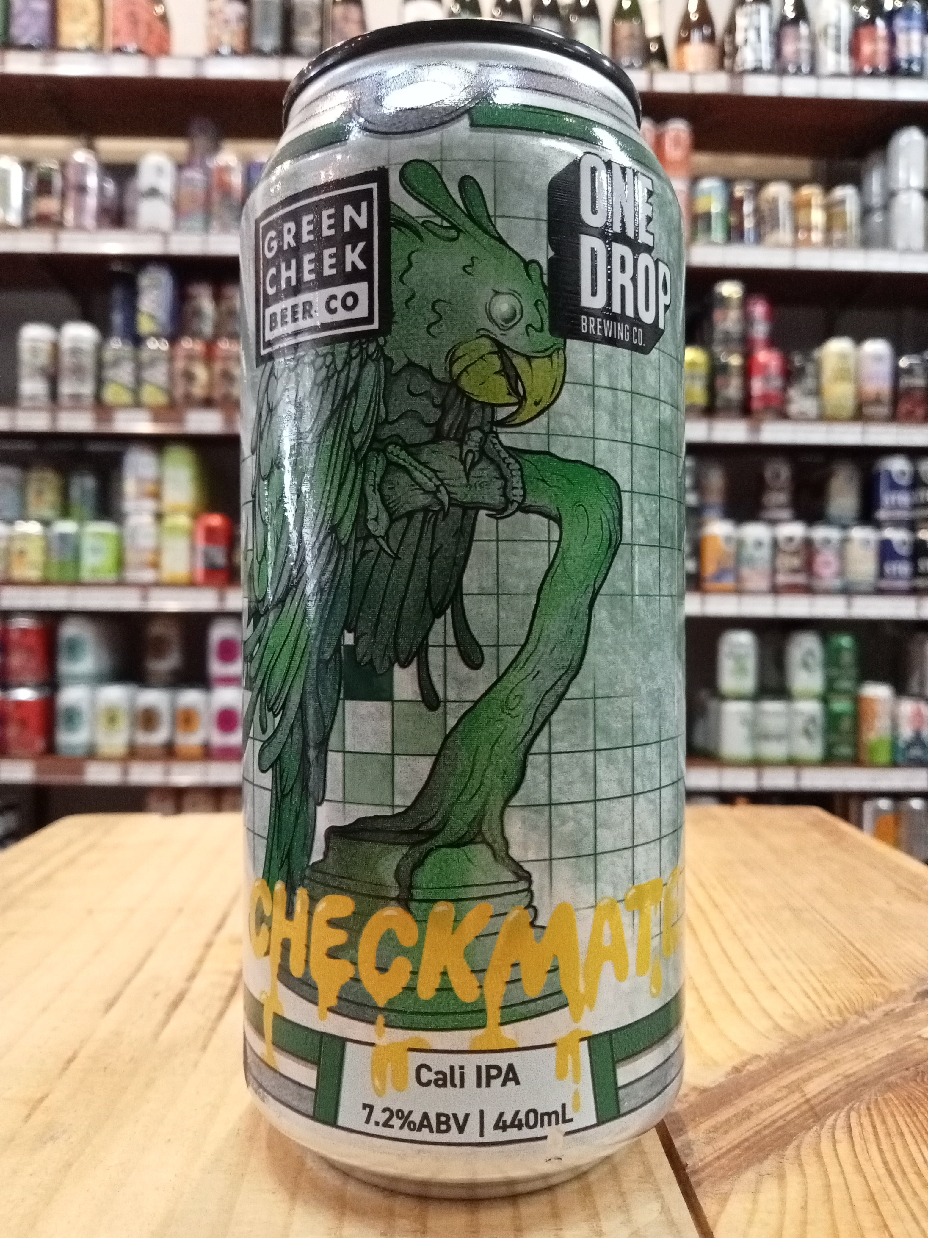 One Drop X Green Cheek Checkmate Cali IPA 440ml Can – Purvis Beer