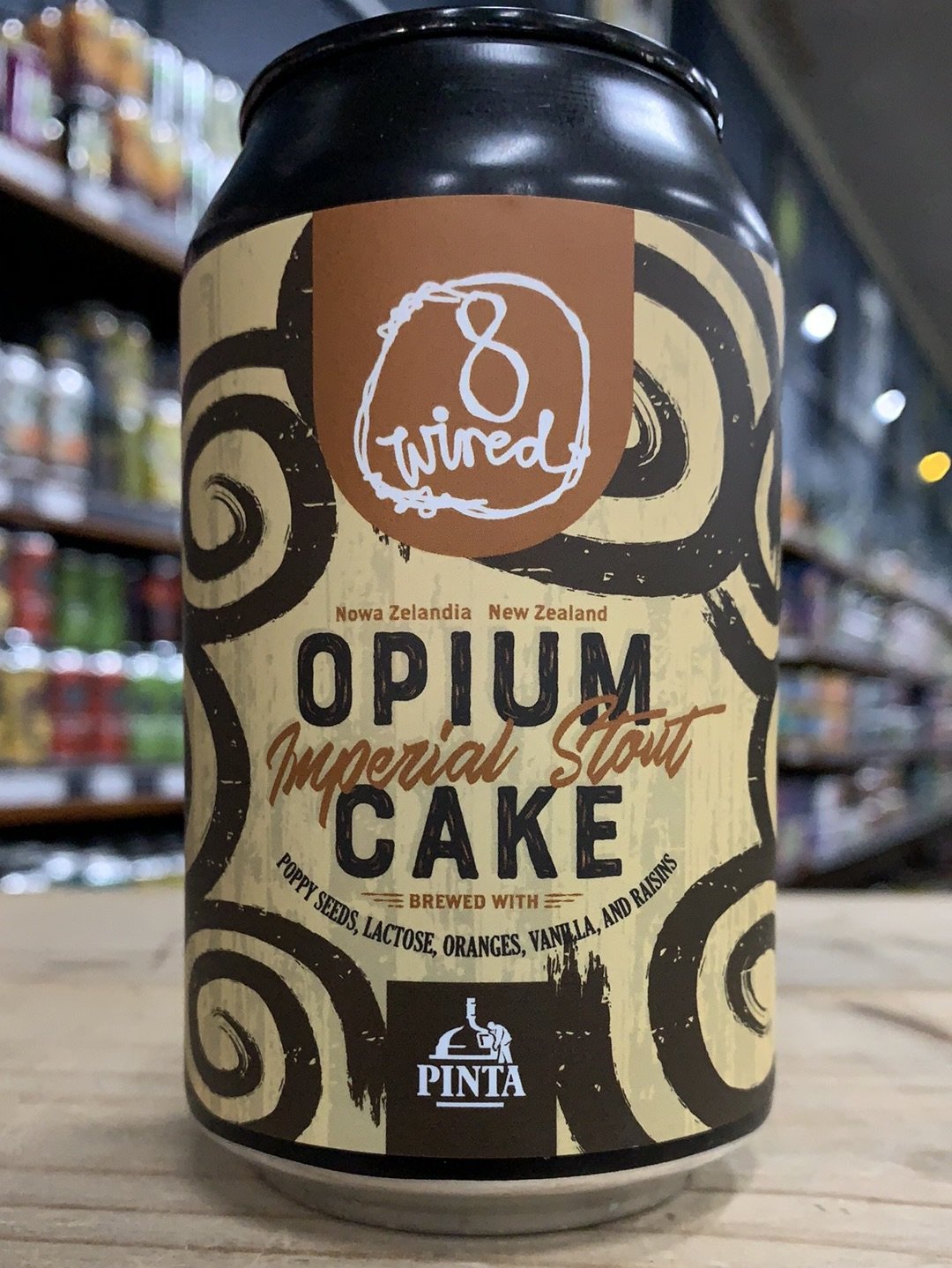 8 Wired Stone Opium Cake Imperial Stout 330ml Can – Purvis Beer