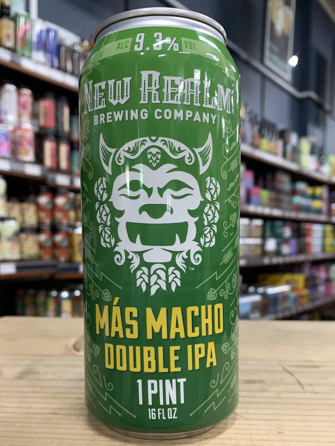 New Realm Mas Macho DIPA 473ml Can – Purvis Beer