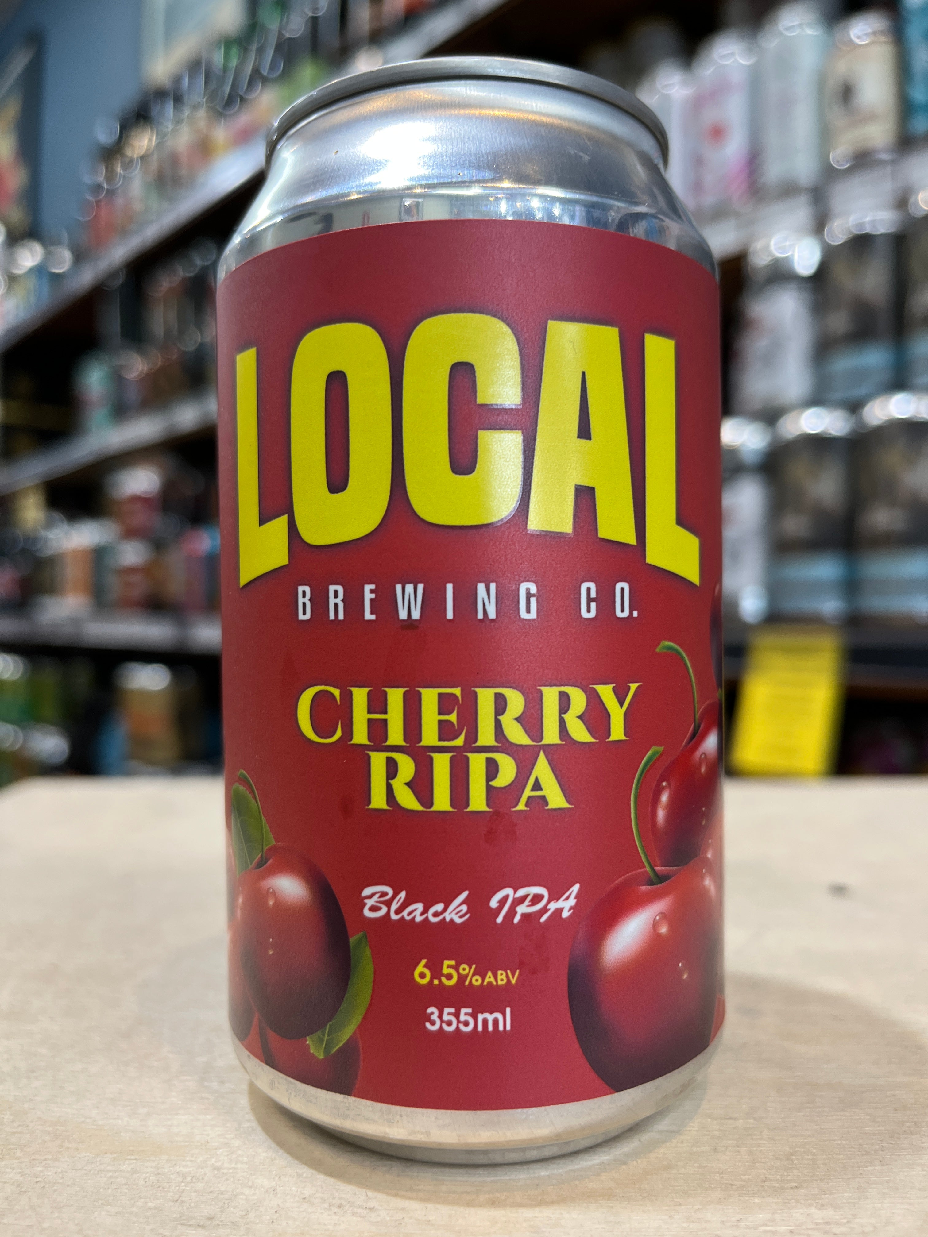 Local Brewing Cherry RIPA Black IPA 355ml Can – Purvis Beer