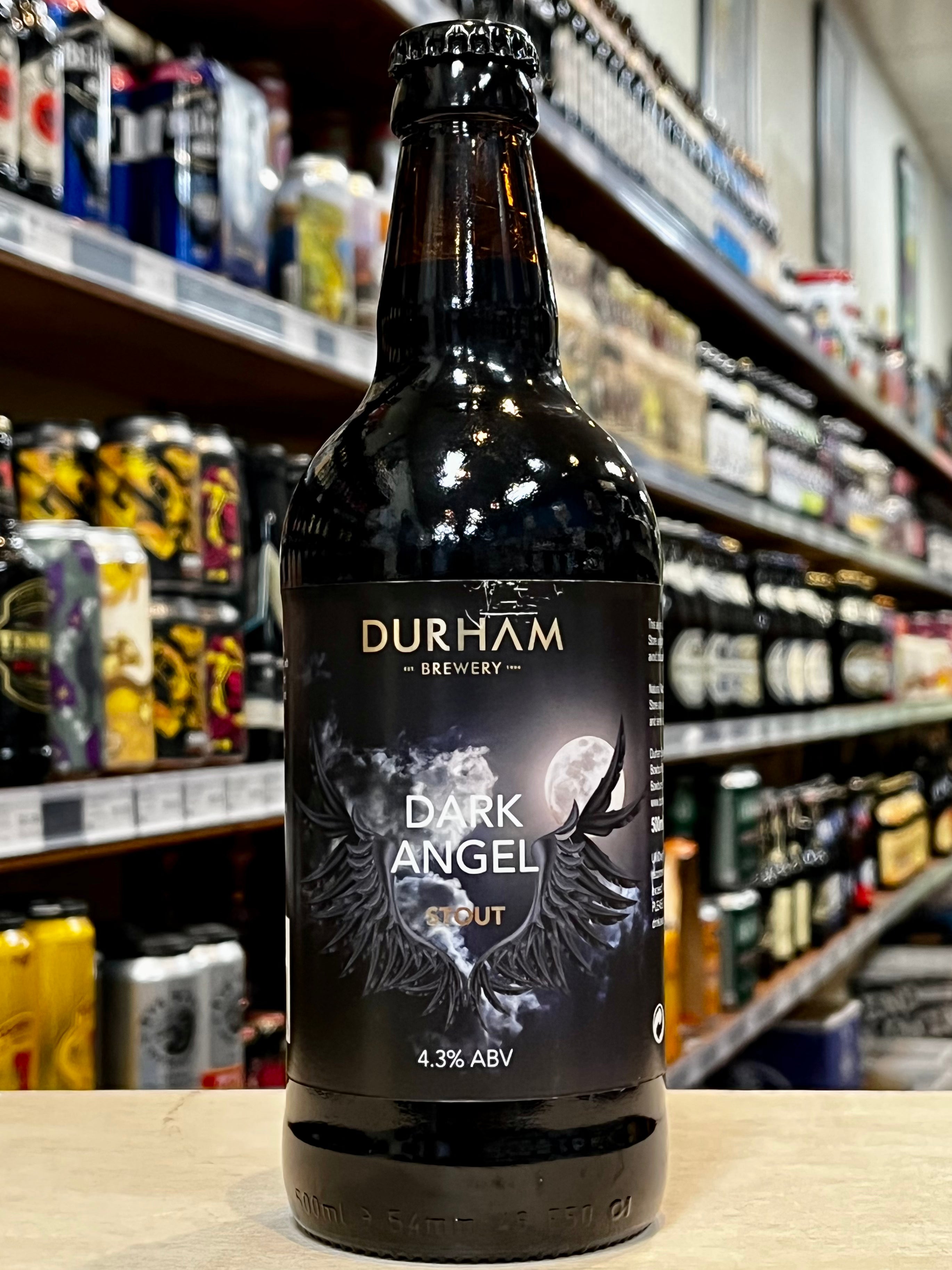Durham Dark Angel Stout 500ml – Purvis Beer