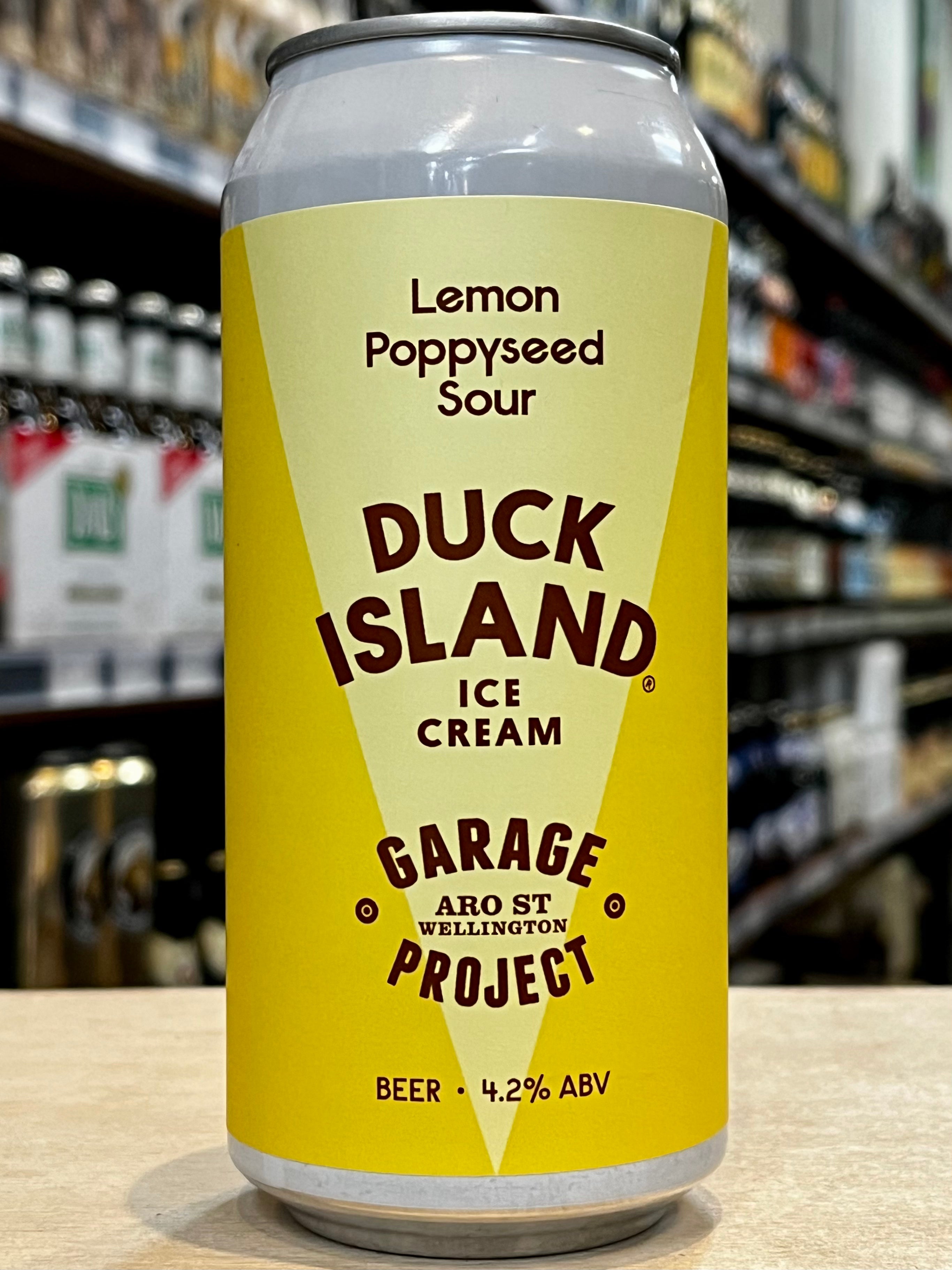 Garage Project Duck Island Lemon Poppyseed Sour 440ml Can – Purvis Beer